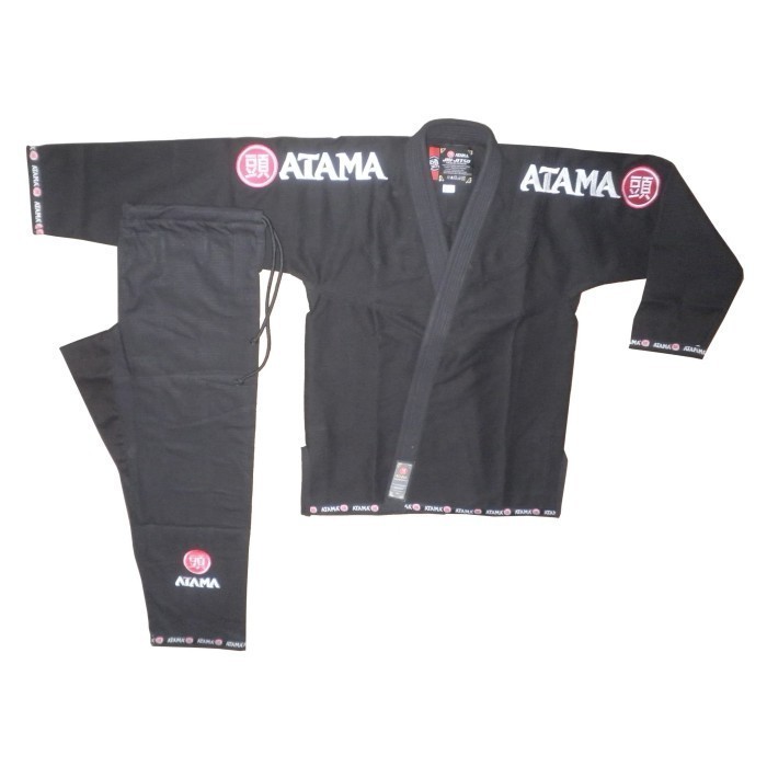 Jual New!!! Gi BJJ Atama Dogi Seragam Brazillian Jujitsu Judo Hitam ...