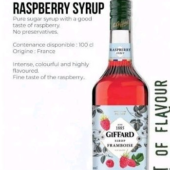 Jual Giffard syrup rasa raspberry | Shopee Indonesia
