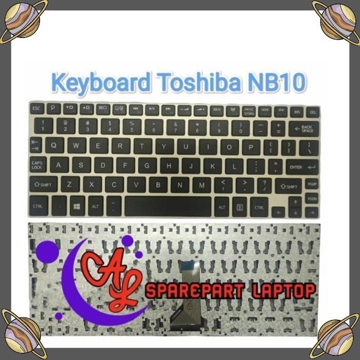 Jual [als] keyboard laptop toshiba satellite nb15t-a nb15-a nb10t-a ...