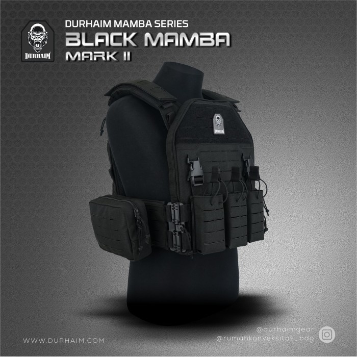 Jual Body Vest Durhaim Bla Mamba Mark Ii | Shopee Indonesia