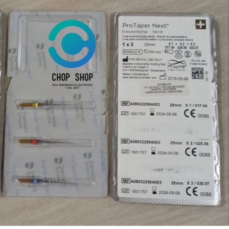 Jual ORIGINAL Dentsply Protaper Next Rotary Files ORI Dentsply Indonesia | Shopee Indonesia