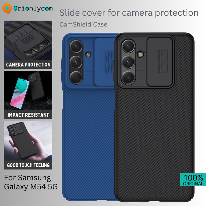 Jual New Case Samsung Galaxy M54 5G Nillkin Camshield Slide Camera ...
