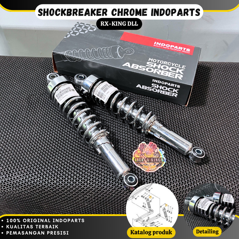 Jual Shock Shockbreaker Belakang RX King RXK Chrome 320 ORIGINAL ...