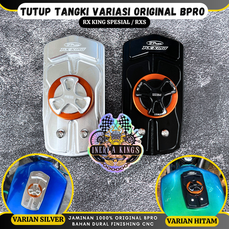 Jual Tutup Tangki Motor Variasi Finishing CNC Rx King RXS RXK Original ...