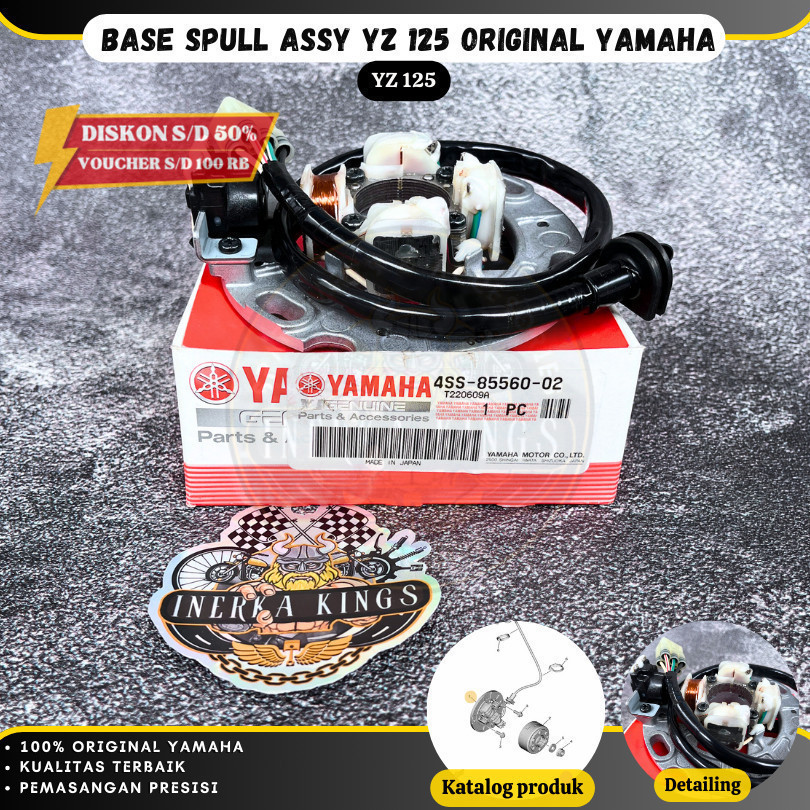 Jual Spul Pengapian Spull Assy YZ YZ125 Original Yamaha 4SS-85560-02 | Shopee Indonesia
