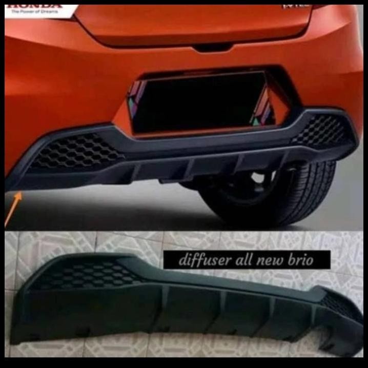 Jual TERBARU BODY KIT DIFFUSER BUMPER HONDA BRIO RS 2018 2019 - ALL NEW ...