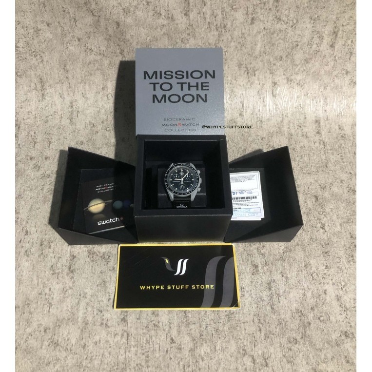 Jual Swatch x Omega mic Moonswatch Mission to the Moon - SO33M100 ...