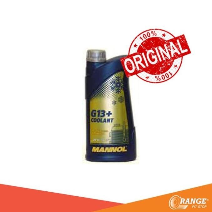 Jual MANNOL G13+ COOLANT - Yellow- (1Liter) | Shopee Indonesia