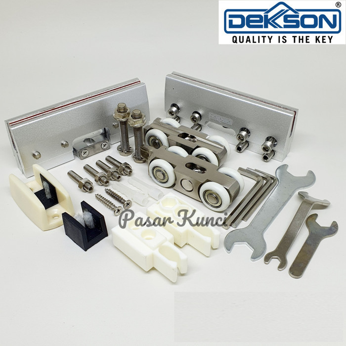 Jual Rel Sliding Pintu Kaca Frameless Dekkson Dekson | Shopee Indonesia