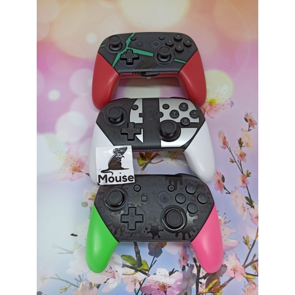 Jual Nintendo Switch Pro Controller Splatoon / Xenoblade / Smash ...