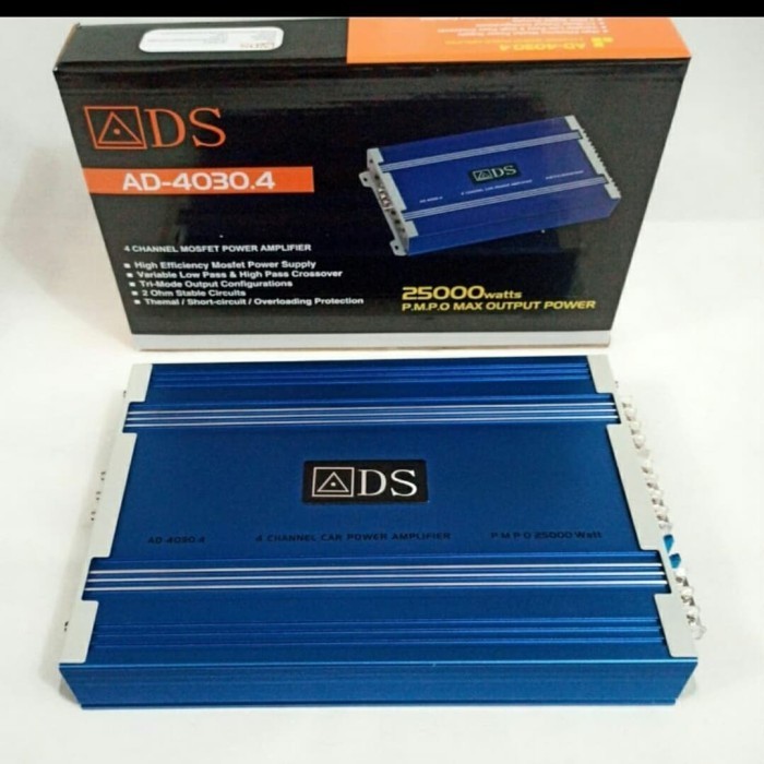Jual Power Amplifier Ads Ad-4030.4 Mosfet Berkualias 25000 Watt ...