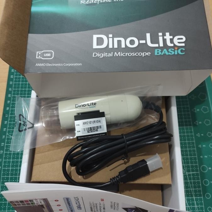 Jual Dino Lite Am2111 Microscope Mikroskop 640 X 480Px, Approx. 300,000 ...