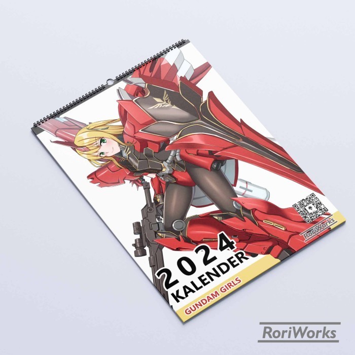 Jual Kalender Dinding Anime - Gundam Girls 2024 -18f | Shopee Indonesia