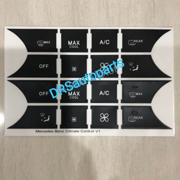 Jual STICKER STIKER TOMBOL AC MERCY W204 W212 | Shopee Indonesia