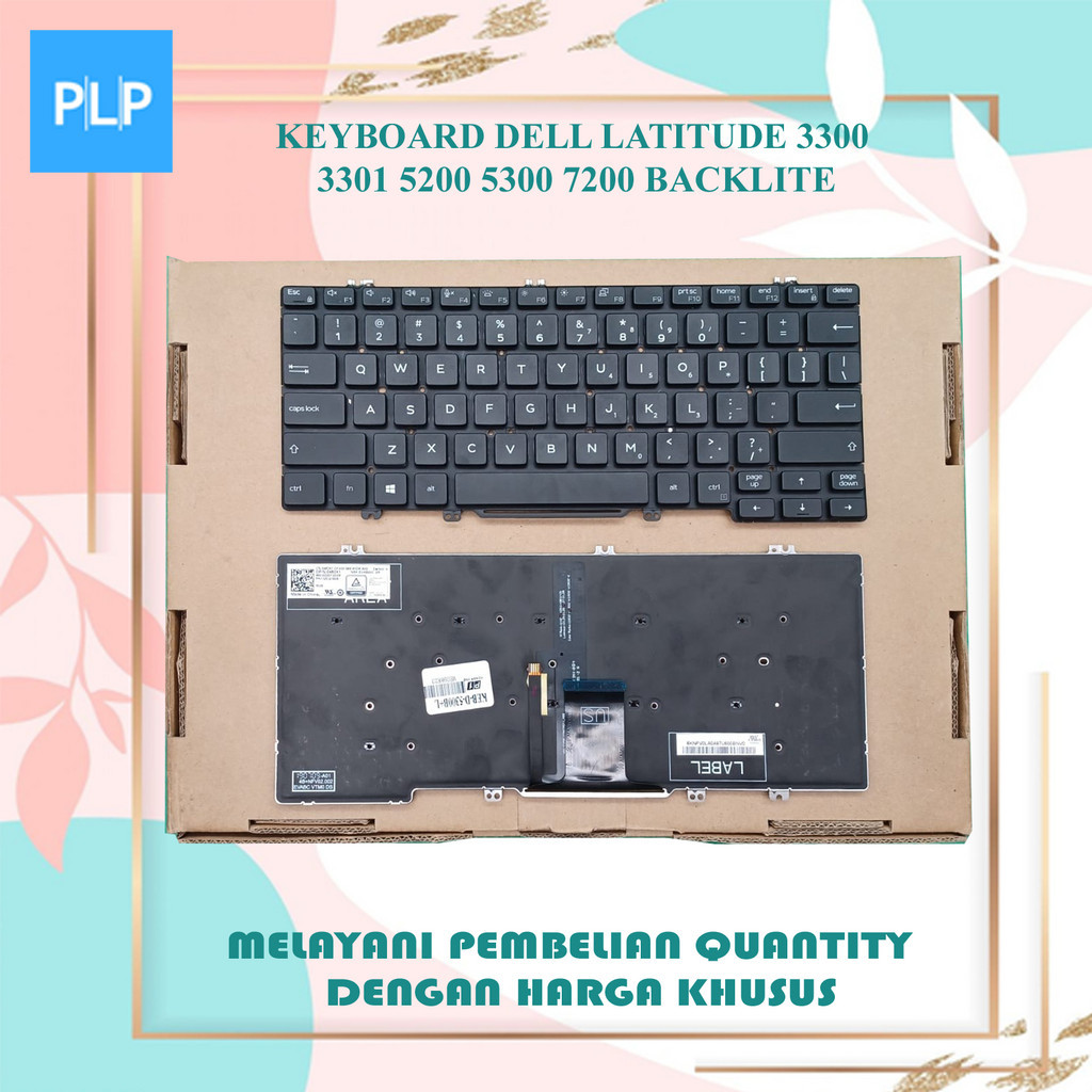 Jual Keyboard Dell Latitude 3300 3301 5200 7200 5300 Backlite | Shopee ...