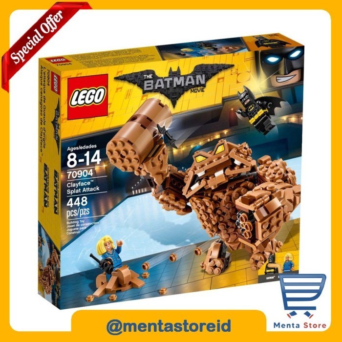 Jual Lego The Batman Movie # 70904 Clayface Splat Prison Distributor ...