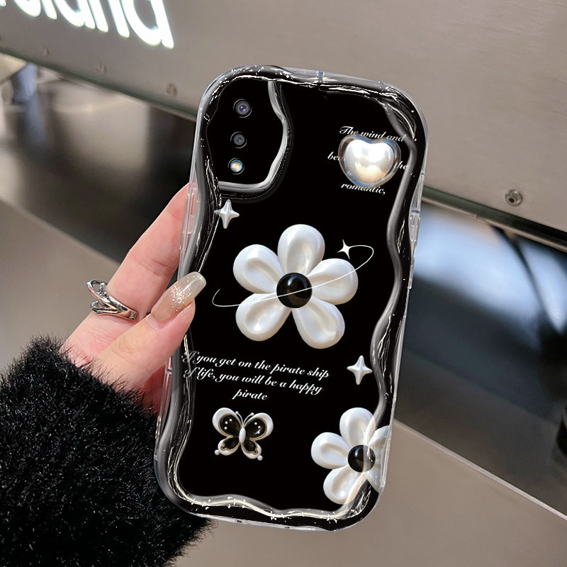 Jual Casing Hp Samsung Galaxy A03 A03 Core A03s A02 M02 A02s M02s F02s Case Lucu Bunga dan kupu ...