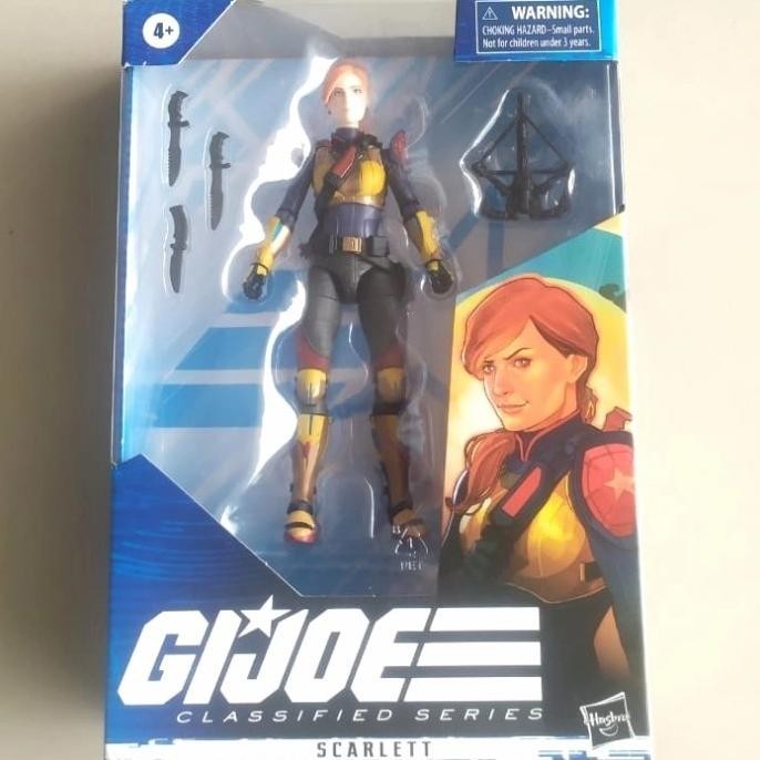 Jual Hasbro Gi Joe Classified Series Scarlett | Shopee Indonesia