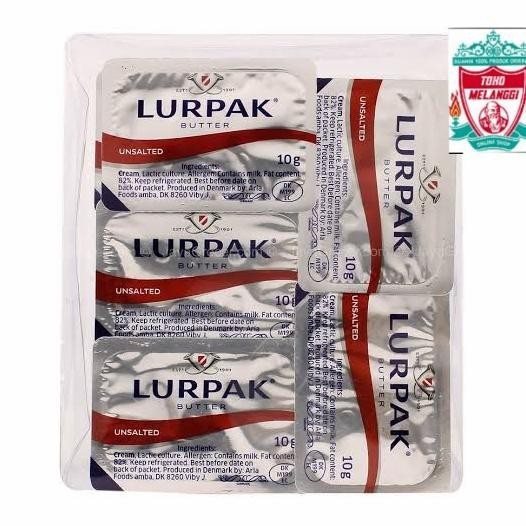 Jual Luprak Butter Unsalted Mini 100 gr | Mentega Margarine isi 10 gr x ...