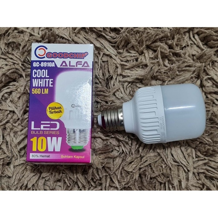 Jual LAMPU LED CAPSULE 10 WATT GC-8910A GOODCHIP ALFA KAPSUL CAHAYA PUTIH BEST PRODUCT | Shopee ...