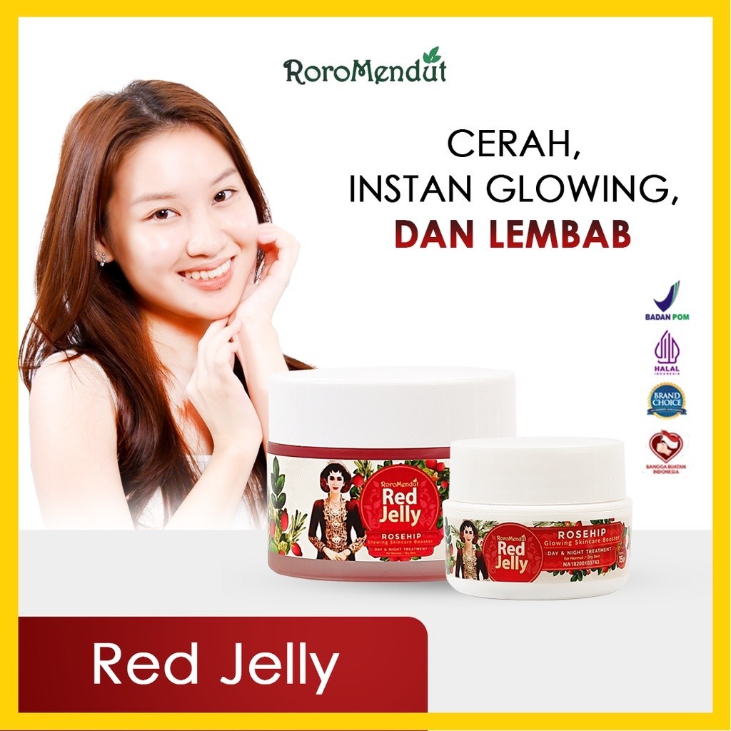 Jual 𝐑𝐎𝐑𝐎 𝐌𝐄𝐍𝐃𝐔𝐓 Red Jelly Sleeping Mask Whitening Anti Aging Wrinkle ...