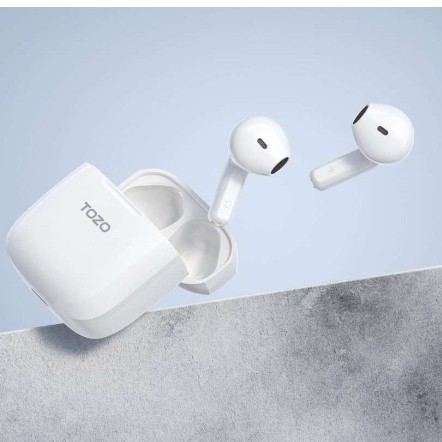 Jual TOZO A3 TWS Wireless Headset Bluetooth Half in-Ear Earbuds Lightweight | Shopee Indonesia