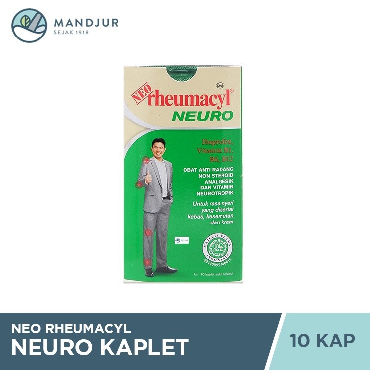 Jual Neo Rheumacyl Neuro 10 Tablet - Vitamin Neurotropik Nyeri Kram dan ...