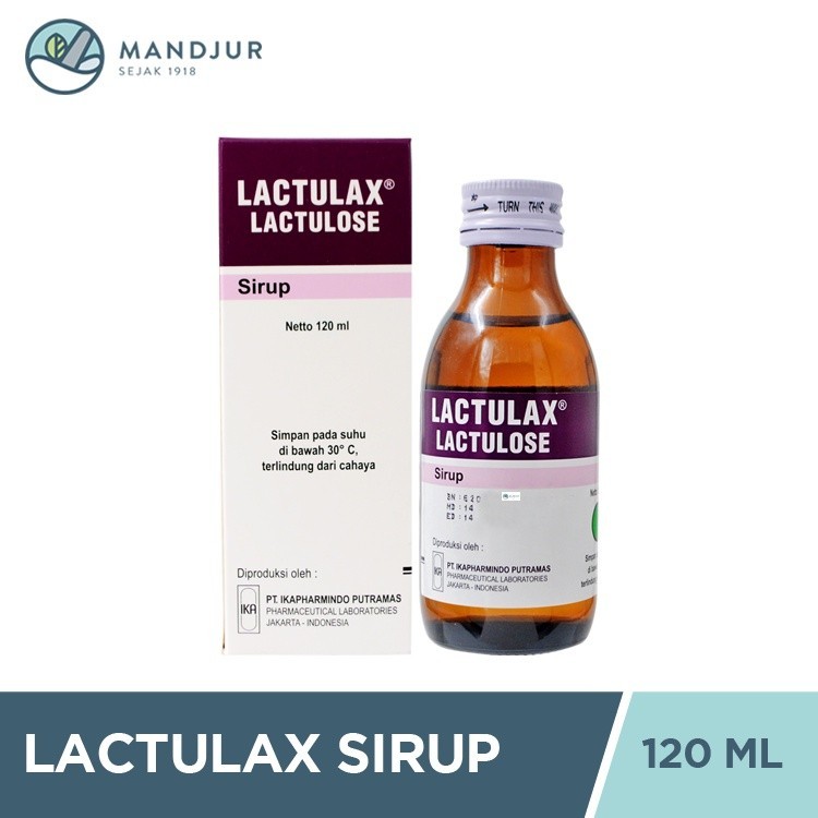 Jual Lactulax Sirup 120 mL - Obat Pencahar Konstipasi Kronik Sembelit ...
