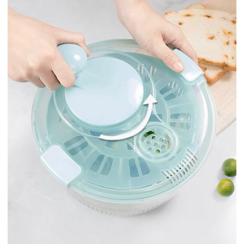 Jual Salad Spinner - Pengering Sayuran Putar - Salad Spinner Bowl ...