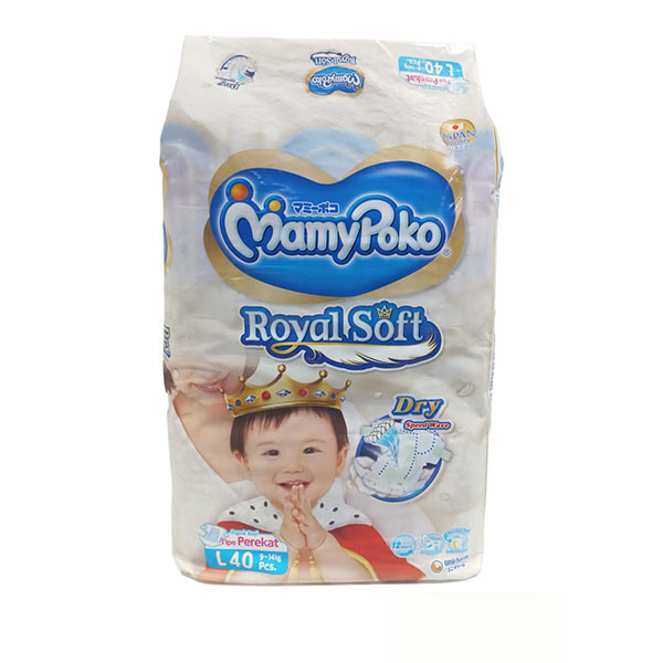 Jual MAMY POKO DIAPERS L 40 PCS | Shopee Indonesia