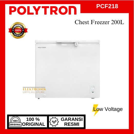 Jual POLYTRON Chest Freezer 200 Liter PCF218/PCF-218/PCF 218/POLYTRON ...