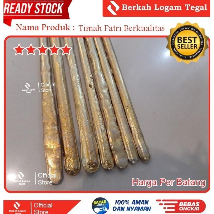 Jual New Timah Patri Batangan Kualitas Super No 1 Warna Emas ...