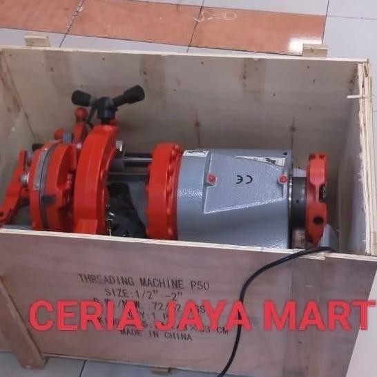 Jual Westco Mesin Senai Pipa Listrik 1/2" - 3" Pipe Threading Machine P80 | Shopee Indonesia