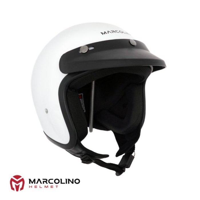 Jual Helm Go Retro Marcolino Putih Glossy Sni Pet By Jmc Helmet ...