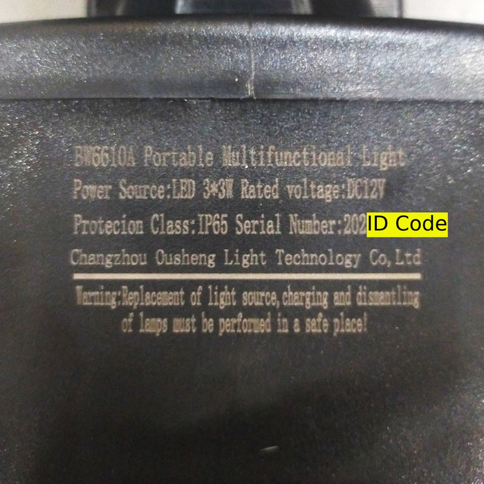 Jual LAMPU BW6610A SENTER EXPLOSION PROOF TORMIN BW 6610A MAGNET ...