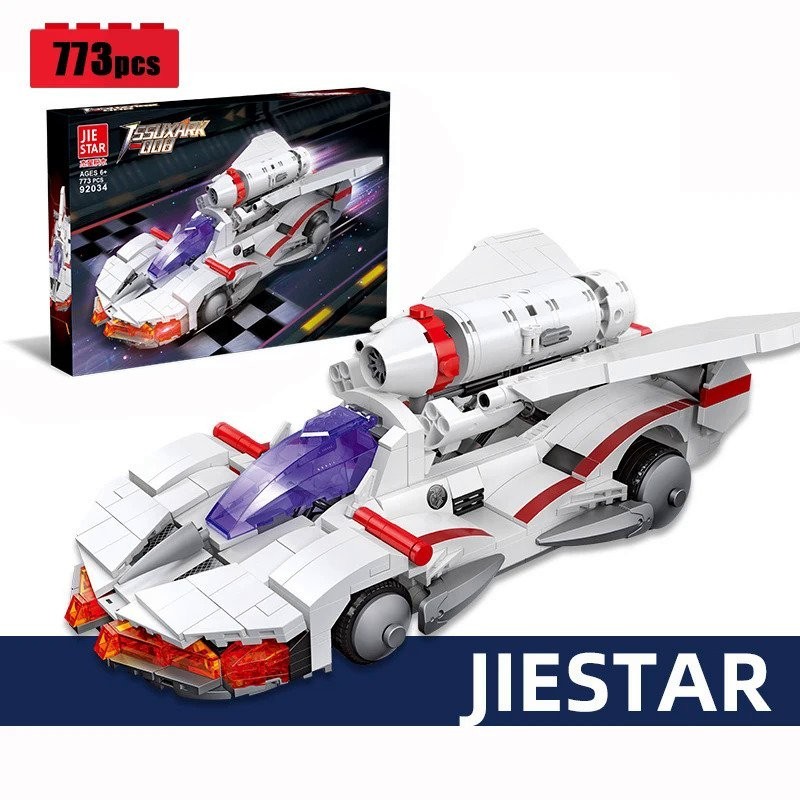 Jual MOC Idea Anime Mobil Balap, Set Hadiah Ulang Tahun Anak-anak ...