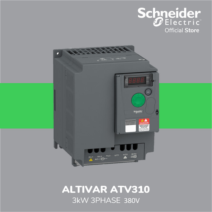 Jual Schneider Electric ATV310 VSD Inverter 3kW 4hp - ATV310HU30N4E | Shopee Indonesia