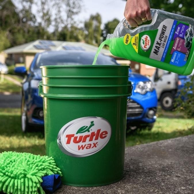 Jual Turtle Wax Max Power Car Wash, Shampo Shampoo Mobil Sampo Motor TK ...
