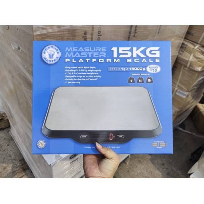 Jual TIMBANGAN DIGITAL ... MEASURE MASTER SCALE 15 KG X AKURASI 1 G ...