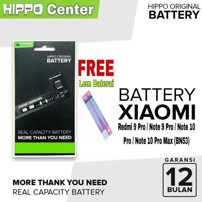 Jual New Baterai Hippo Xiaomi Redmi Note 10 Pro / Redmi Note 10 Pro Max ...