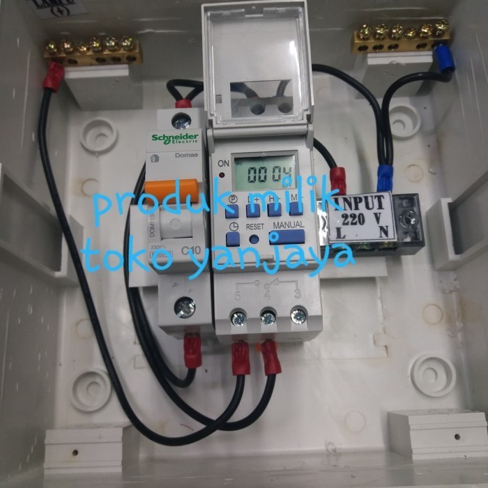 Jual panel timer digital weekly/panel lampu timer digital weekly ...