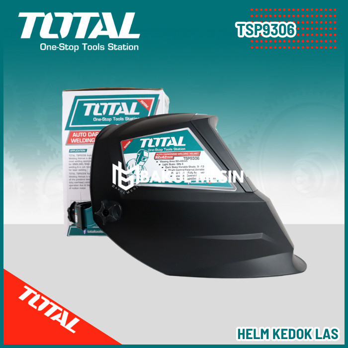 Jual Total Tsp9306 Auto Darkening Welding Helmet Helm Kedok Las ...