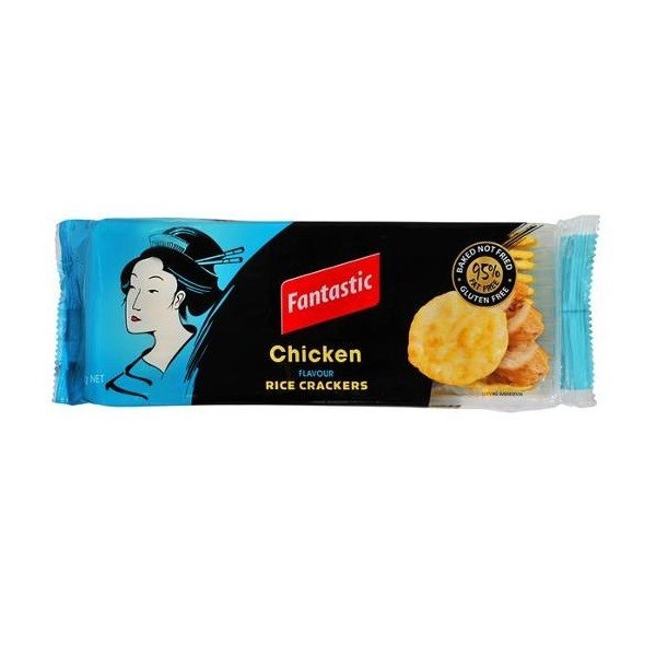 Jual FANTASTIC RICE CRACKER CHICKEN 100G | Shopee Indonesia