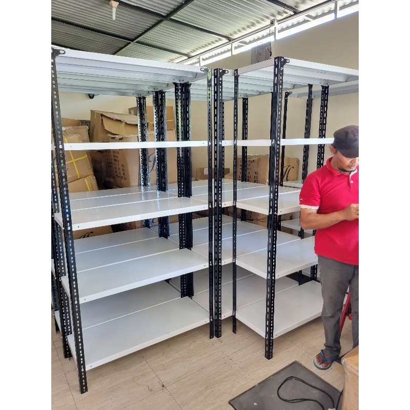 Jual Rak besi siku surabaya 5 susun ful besi | Shopee Indonesia