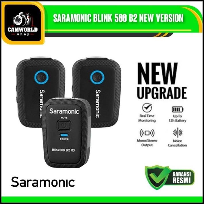 Jual Saramonic Blink 500 B2 New Version Microphone Wireless Blink500