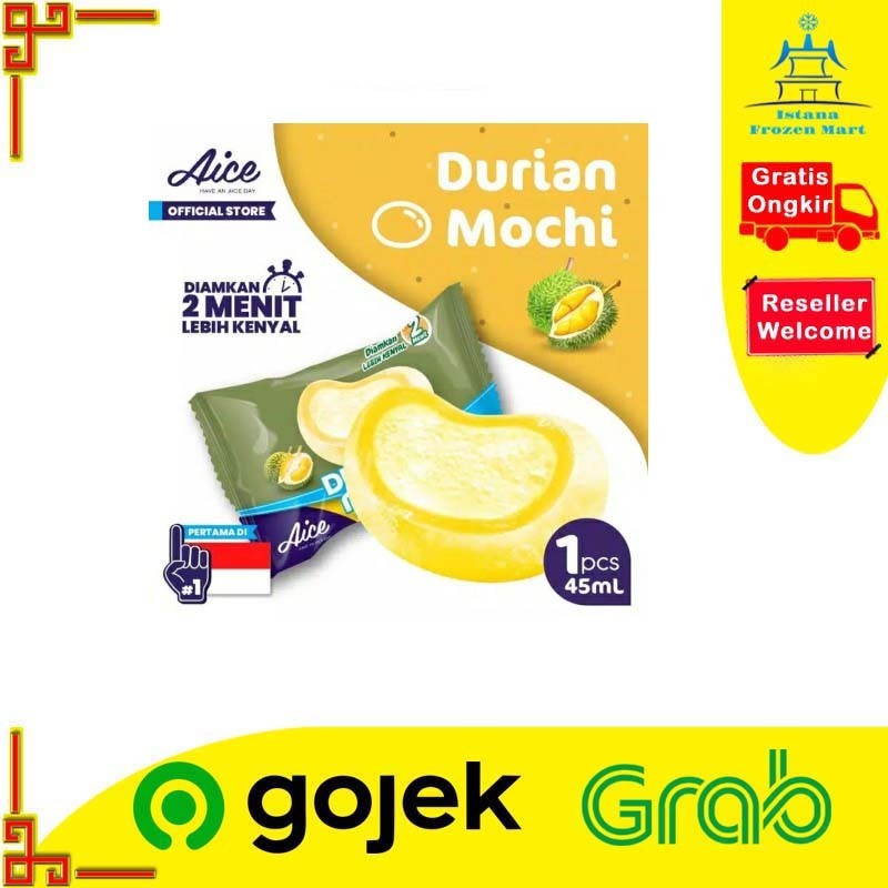 Jual Mochi Durian AICE Es Krim 95 GR | Shopee Indonesia