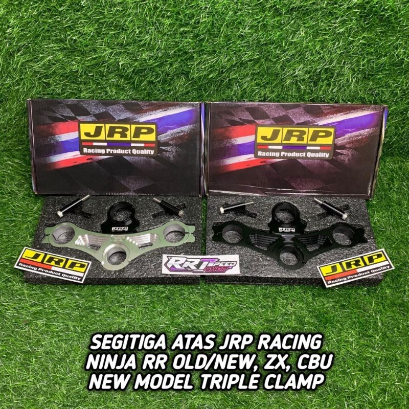 Jual SEGITIGA ATAS JRP RACING NINJA RR NEW OLD ZX CBU 150 TRIPLE CLAMP ...