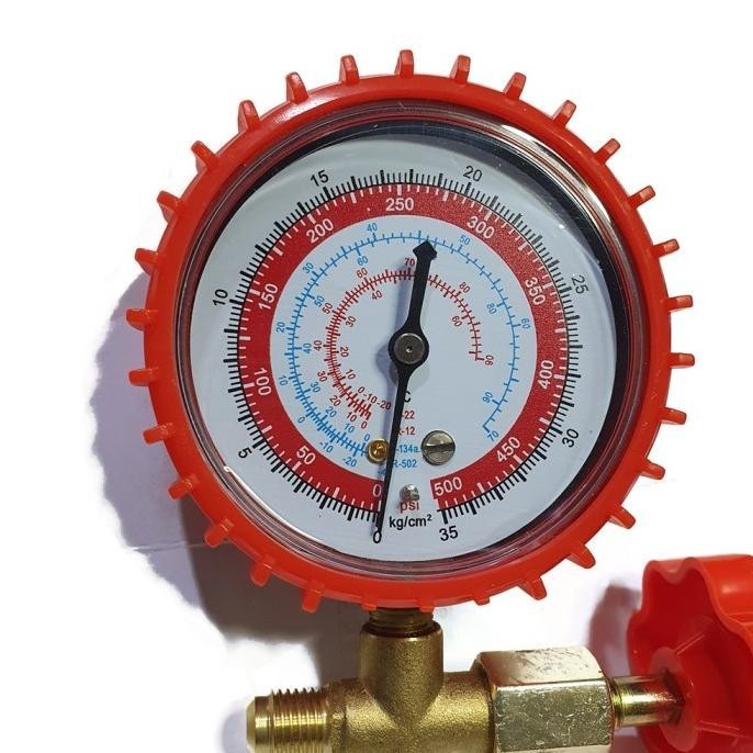 Jual Manifold Single Pressure Gauge 500 Psi Alat Ukur Tekanan Gas ...