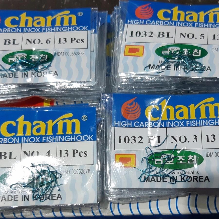 Jual Kail Pancing Murah Charm Warna Biru 1032 BL | Shopee Indonesia