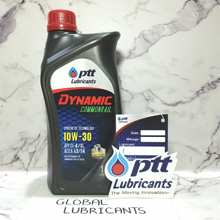 Jual PTT Dynamic Commonrail 10W-30 10W 30 1 Liter (Oli Diesel Synthetic) | Shopee Indonesia